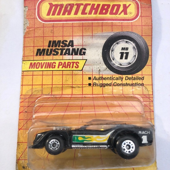 MATCHBOX | Other | Vintage Matchbox Imsa Mustang Mach Mb Flames Car ...